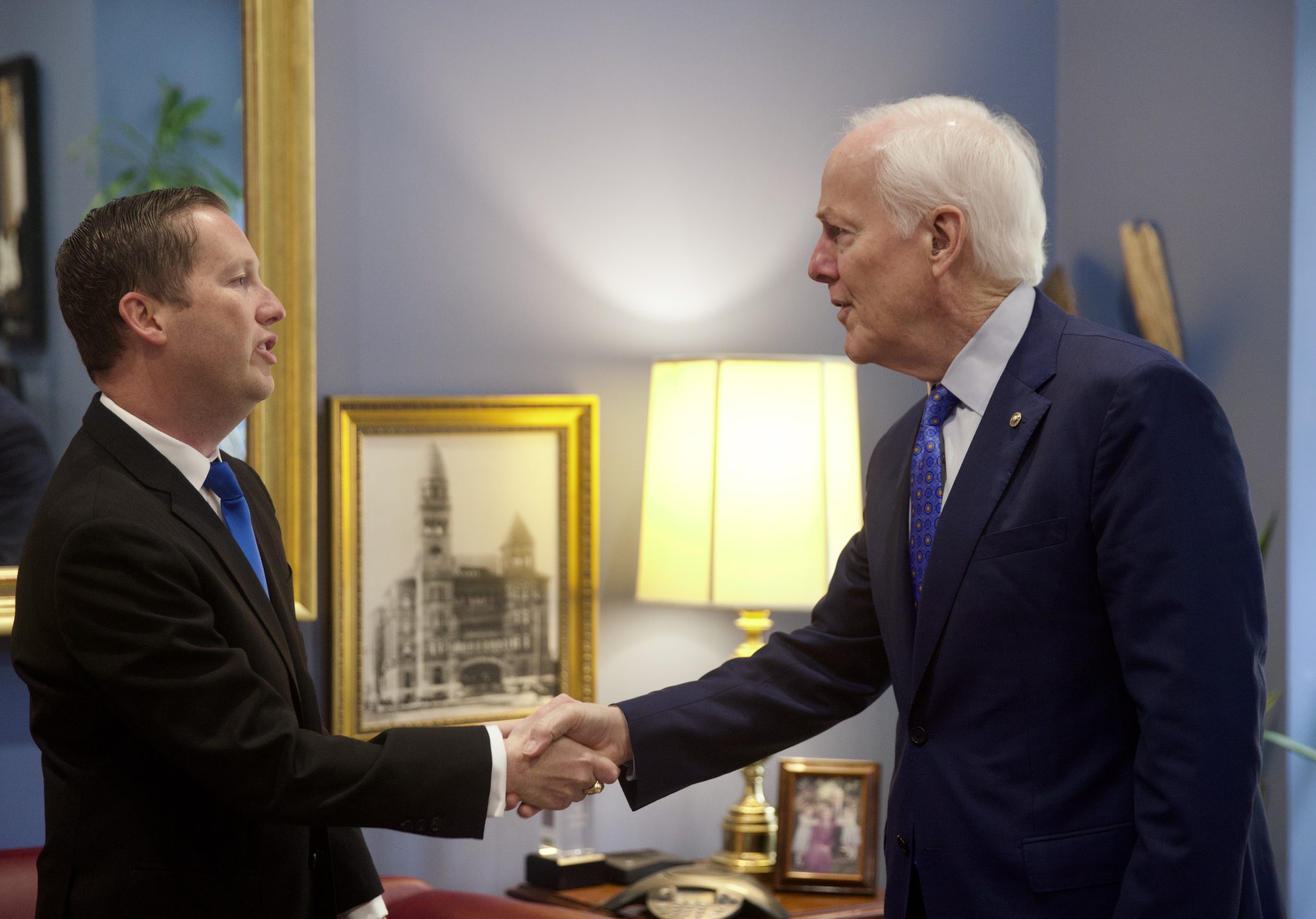 PHOTO: Cornyn Meets with U.S. Ambassador to India Nominee Sergio Gor ...